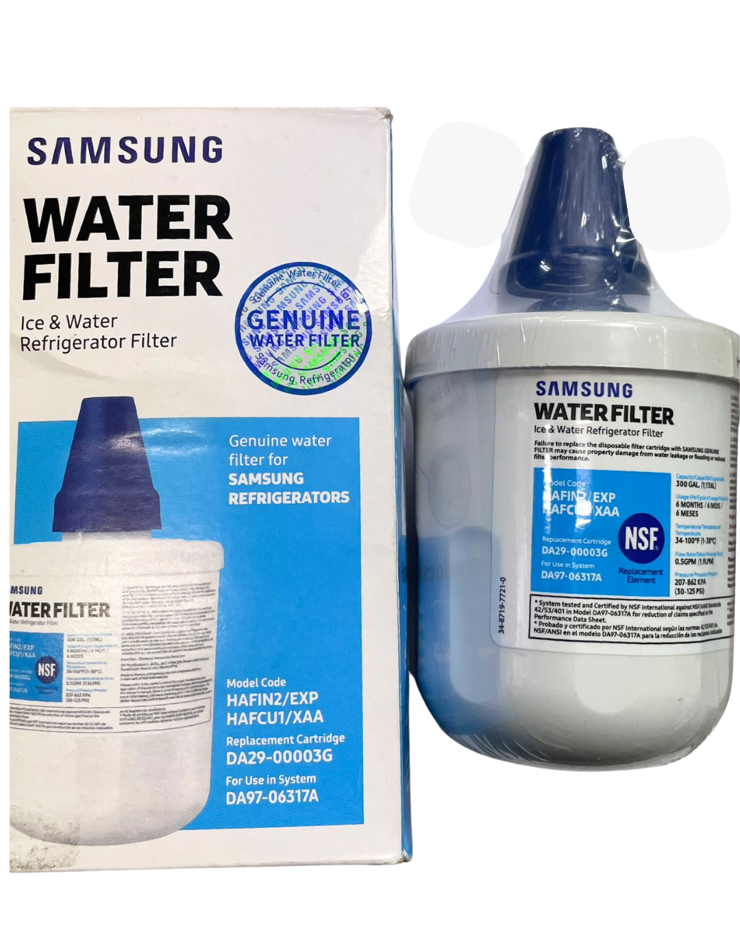 FILTRO DE AGUA PARA REFRIGERADOR SAMSUNG HAFIN2/EXP HAFCU1/XAA – Megafrio