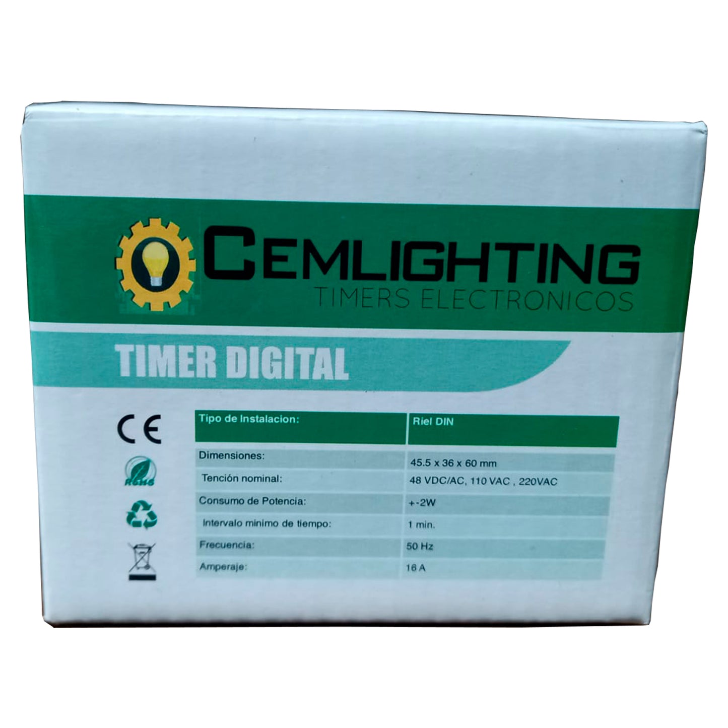 CEMLIGHTING TIMER DIGITAL - DHC15A – Megafrio